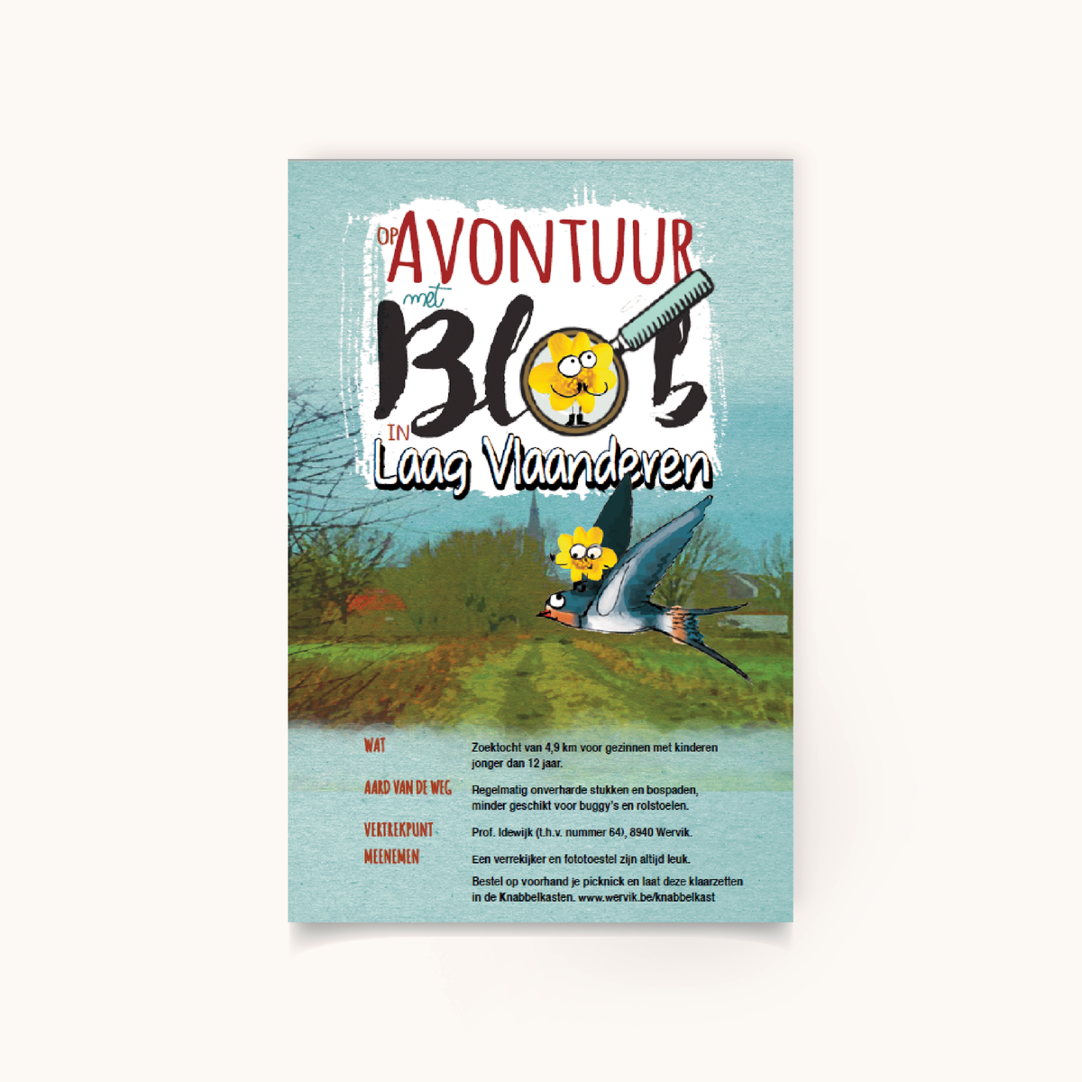 Op avontuur met Blob in Laag Vlaanderen – Visit West-Vlaanderen