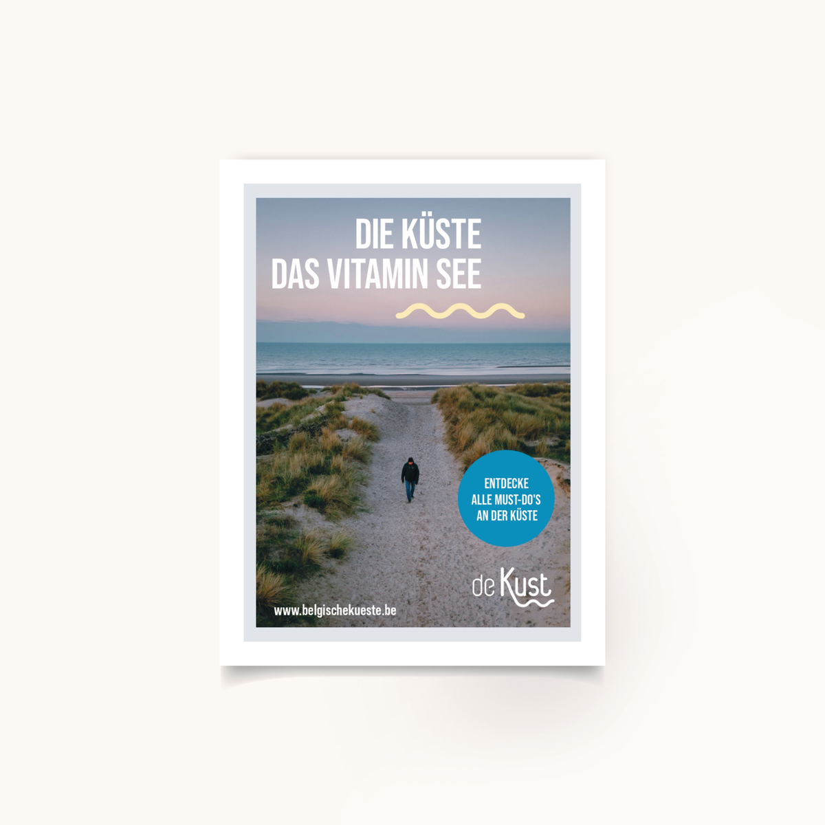 De Kust - Toeristische kaart – Visit West-Vlaanderen